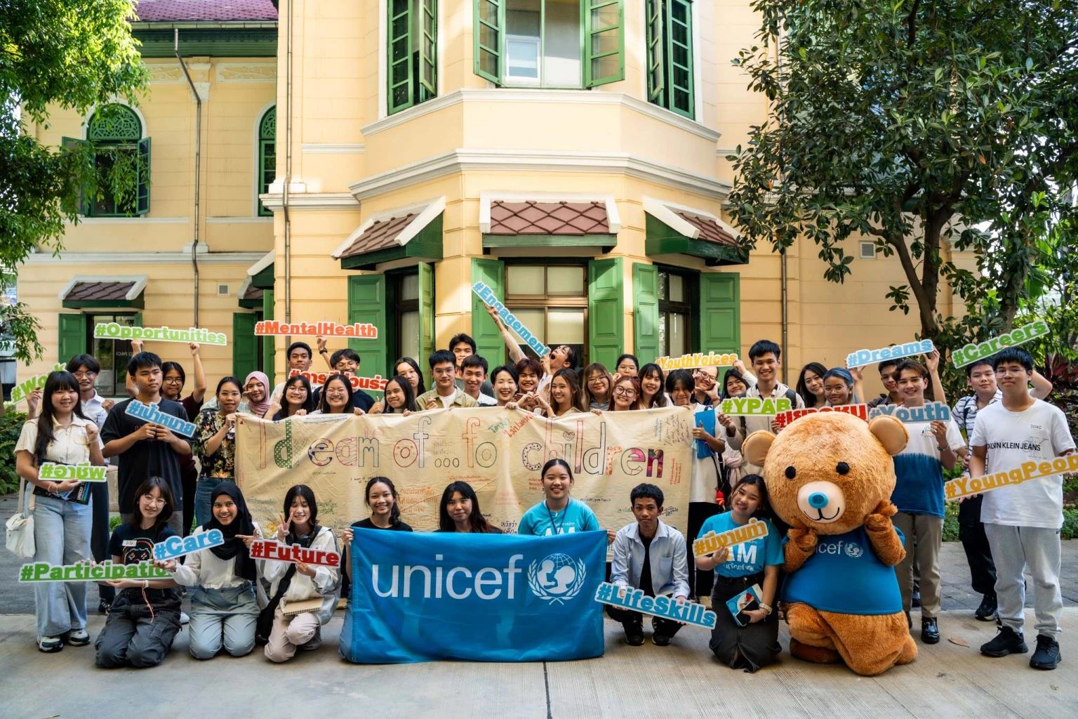 Youth join UNICEF Thailand's inaugural "Open House" to voice future ...