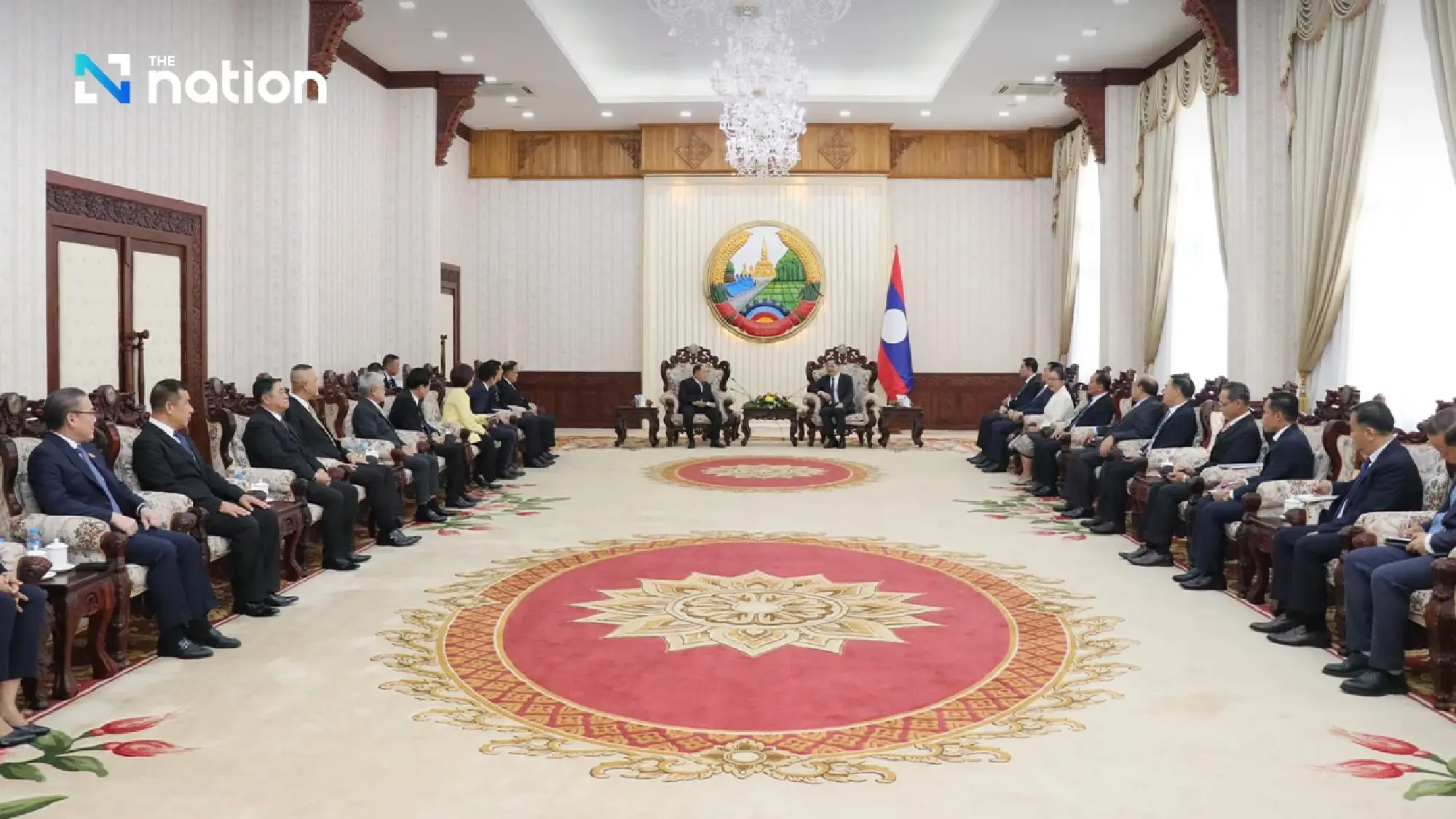 Coalition partner meets Lao Prime Minister to discuss trade and cooperation