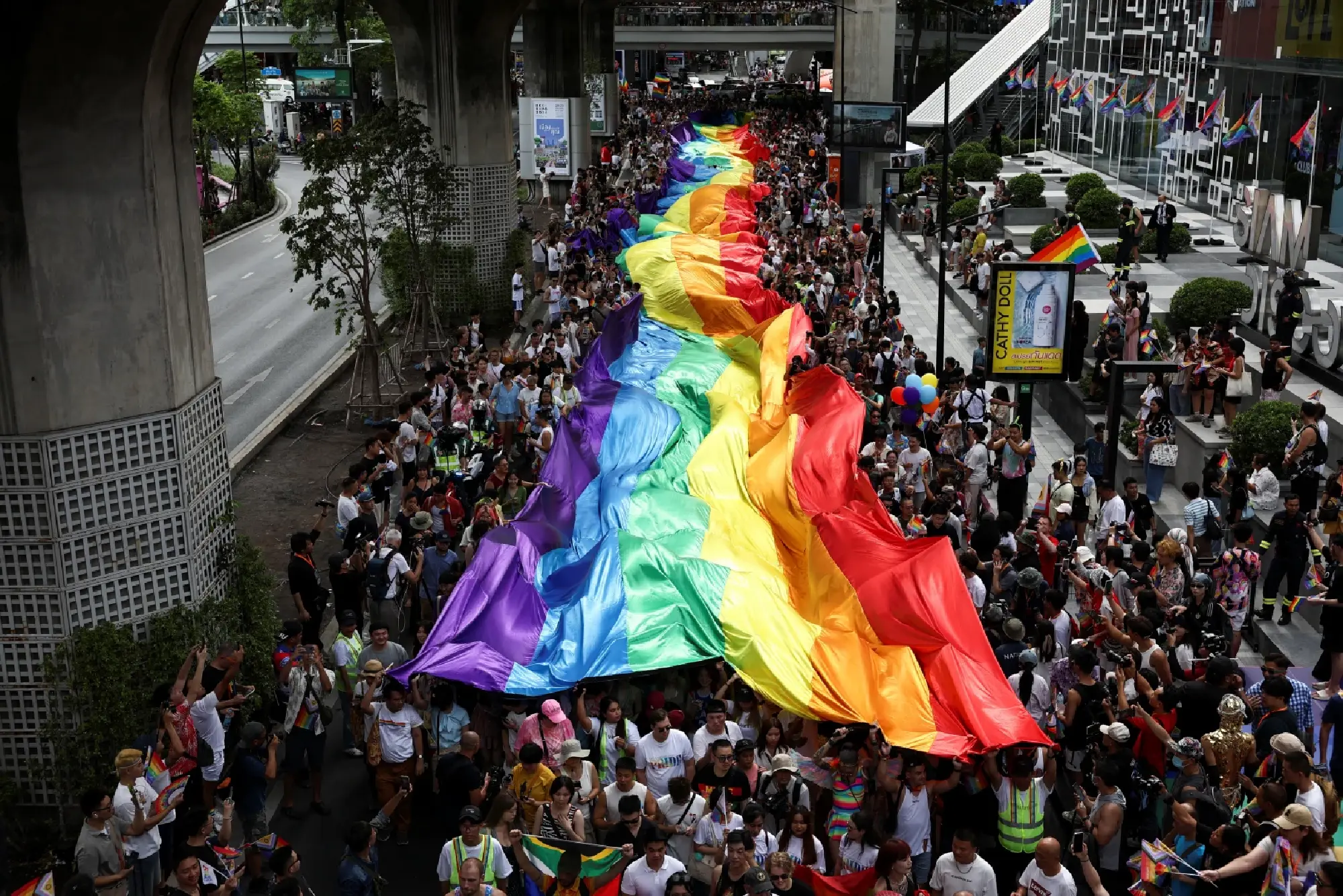 Thai LGBT community start Pride Month ahead of marriage equality bill ...