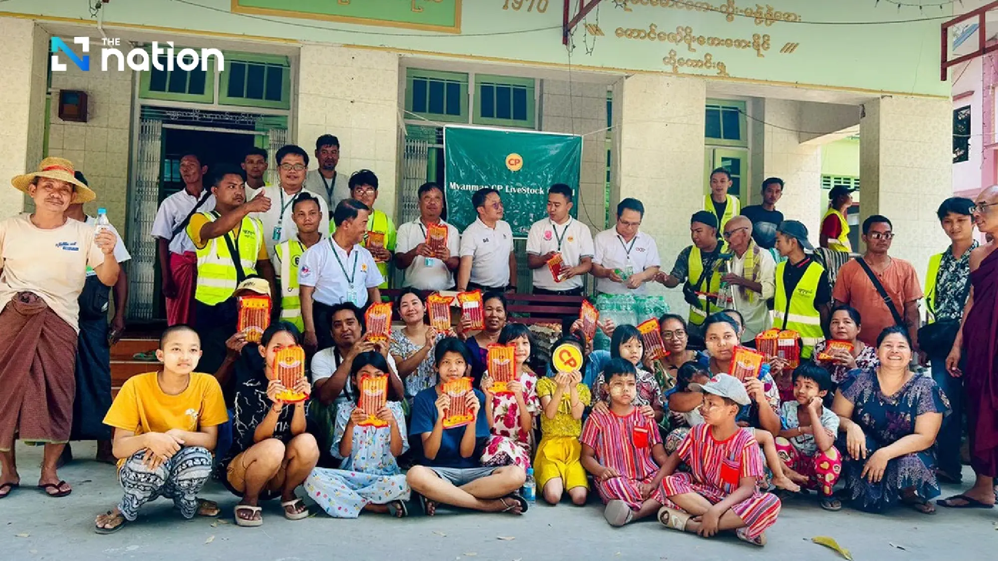 CP Group’s Senior Chairman Dhanin leads colleagues in paying respects to earthquake victims in ...