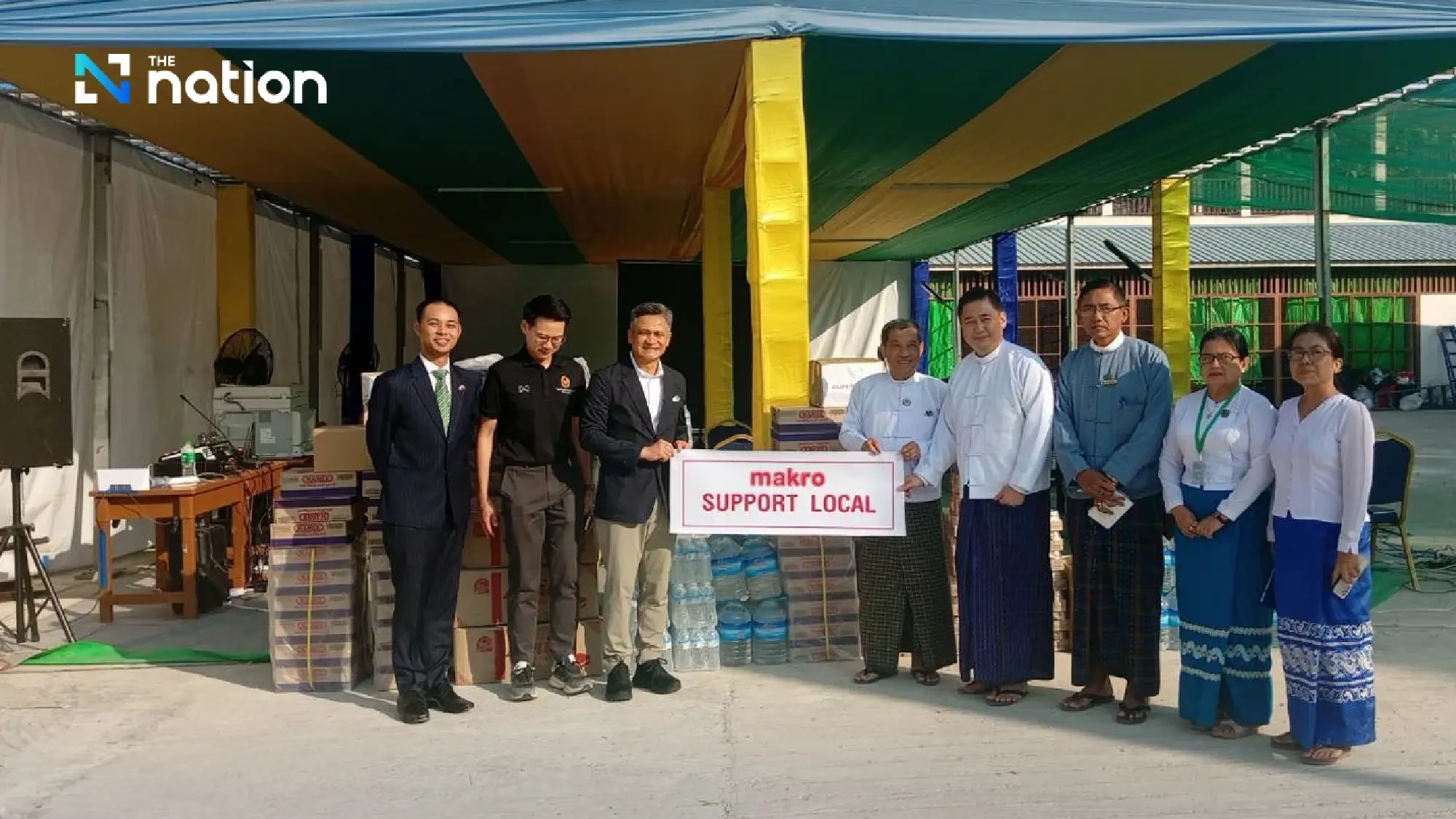 CP Group’s Senior Chairman Dhanin leads colleagues in paying respects to earthquake victims in ...