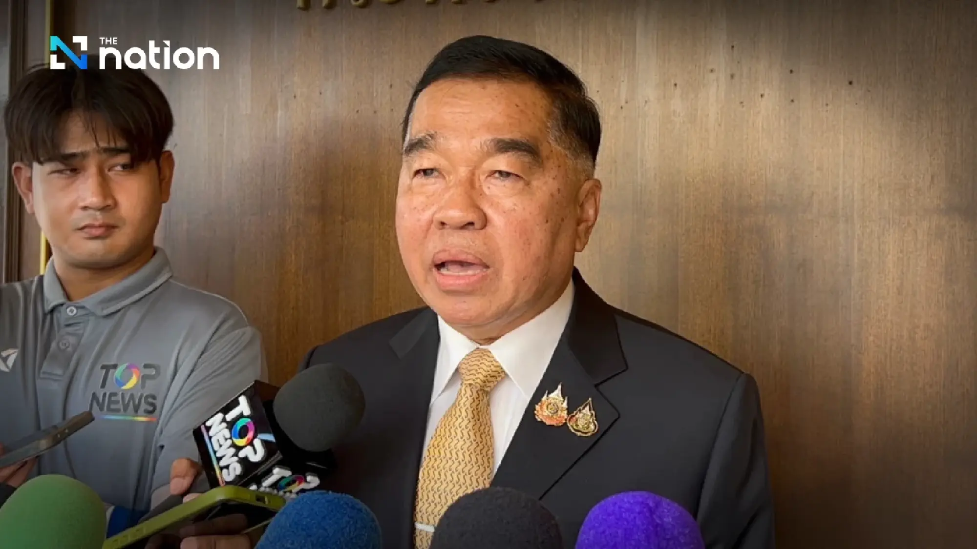 Nattaphon unveils 4 key policies, prioritising border security within 4 months