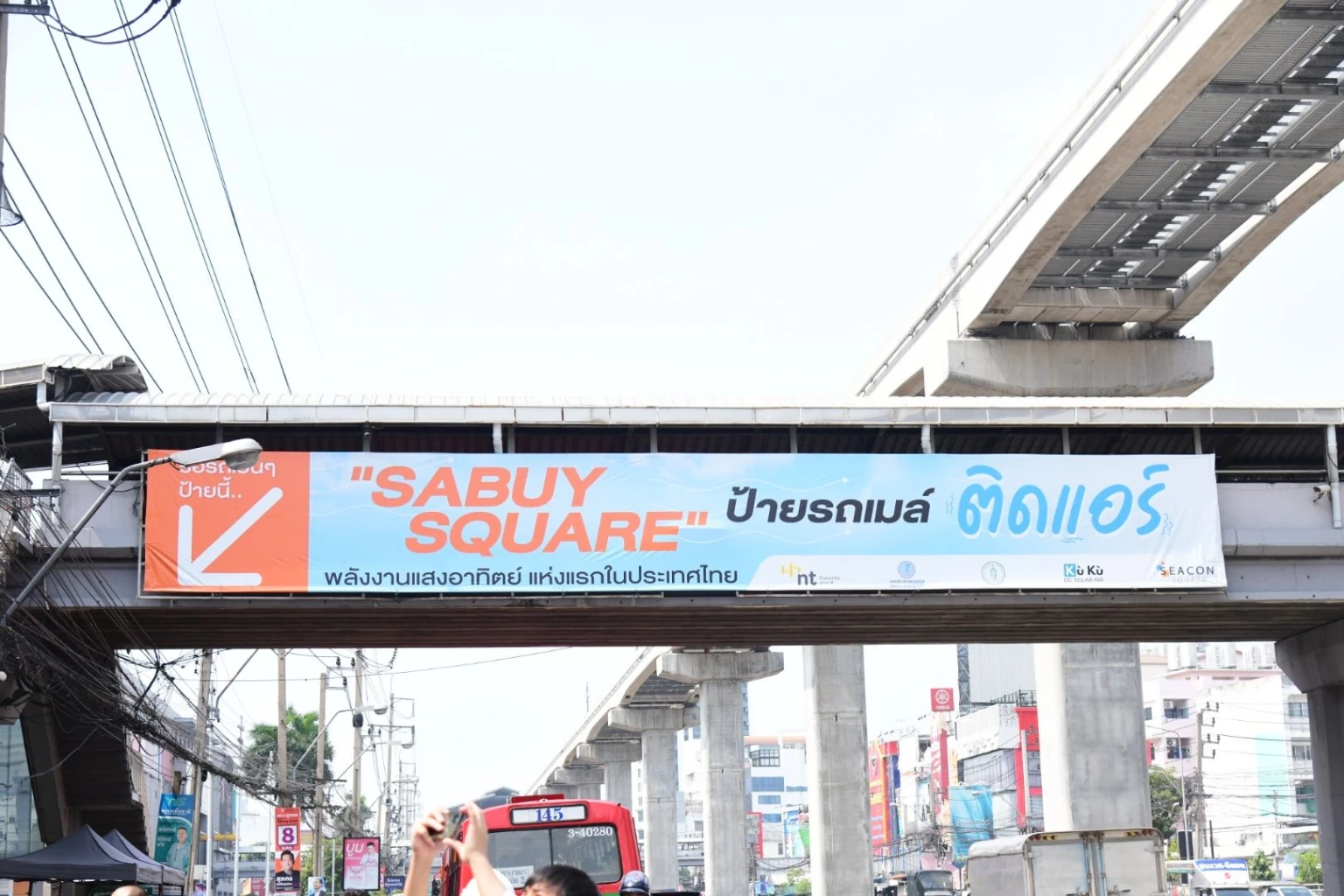 Bangkok launches Thailand’s first air-con bus stop powered by solar energy