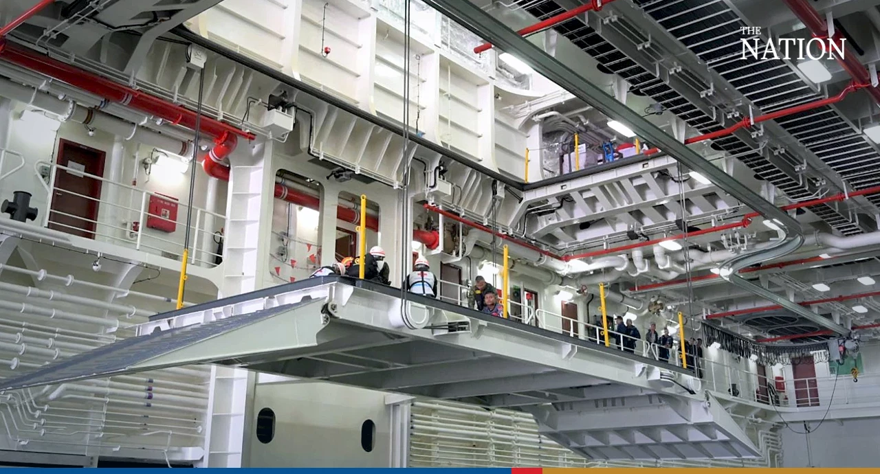 New frigate put through its paces