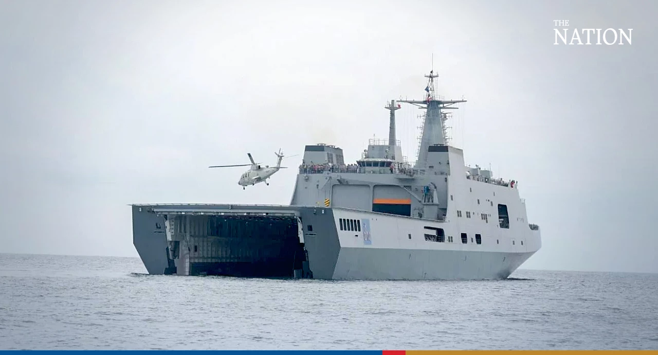 New frigate put through its paces