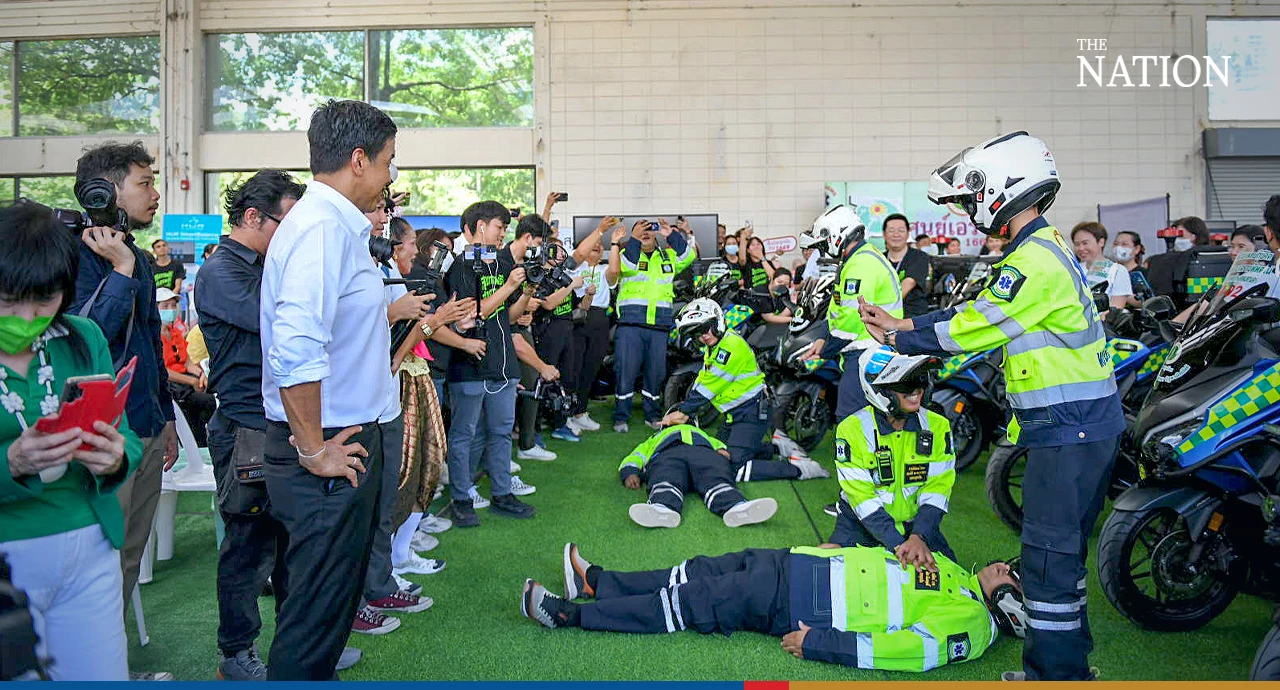 Two-wheeled angels: Bangkok launches first fleet of motorbike-ambulances