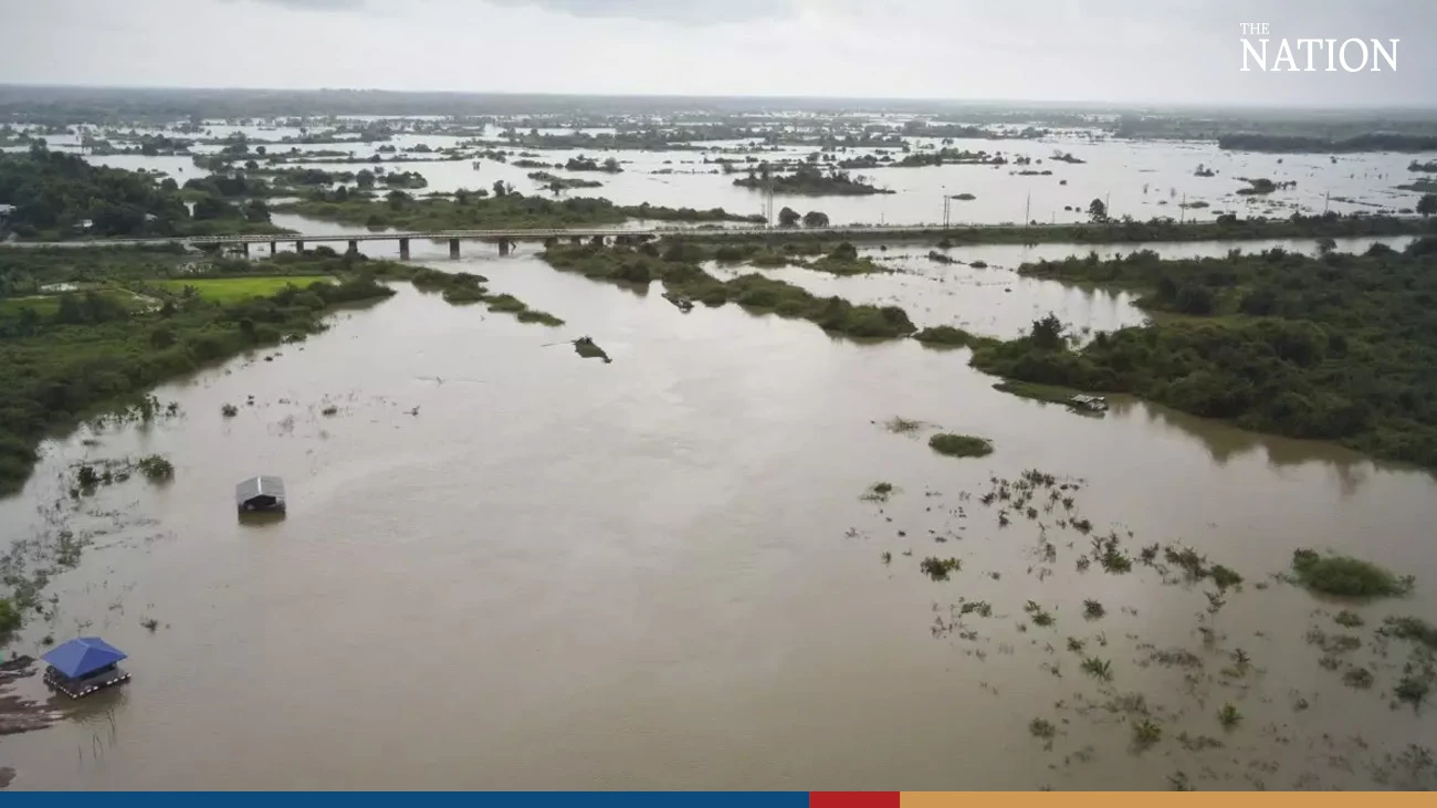 All 12 districts of Nakhon Phanom declared flood disaster zones