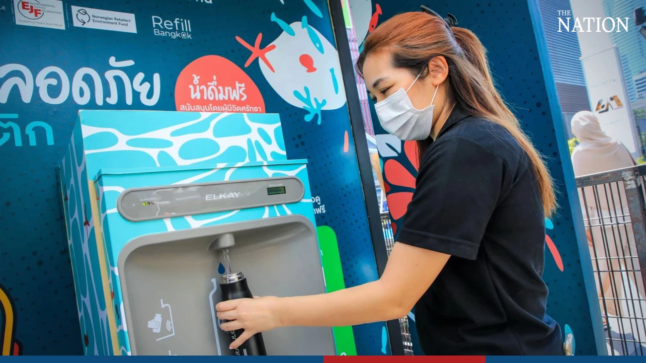 Bangkok launches free water refill campaign