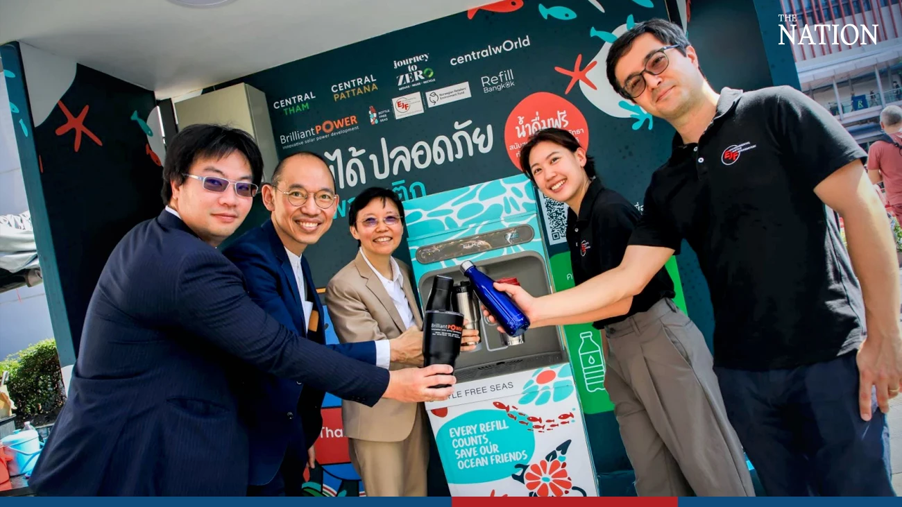 Bangkok launches free water refill campaign