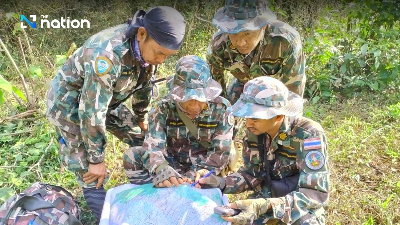 Phetchabun park rangers rescue wild baby elephant, return it to its herd