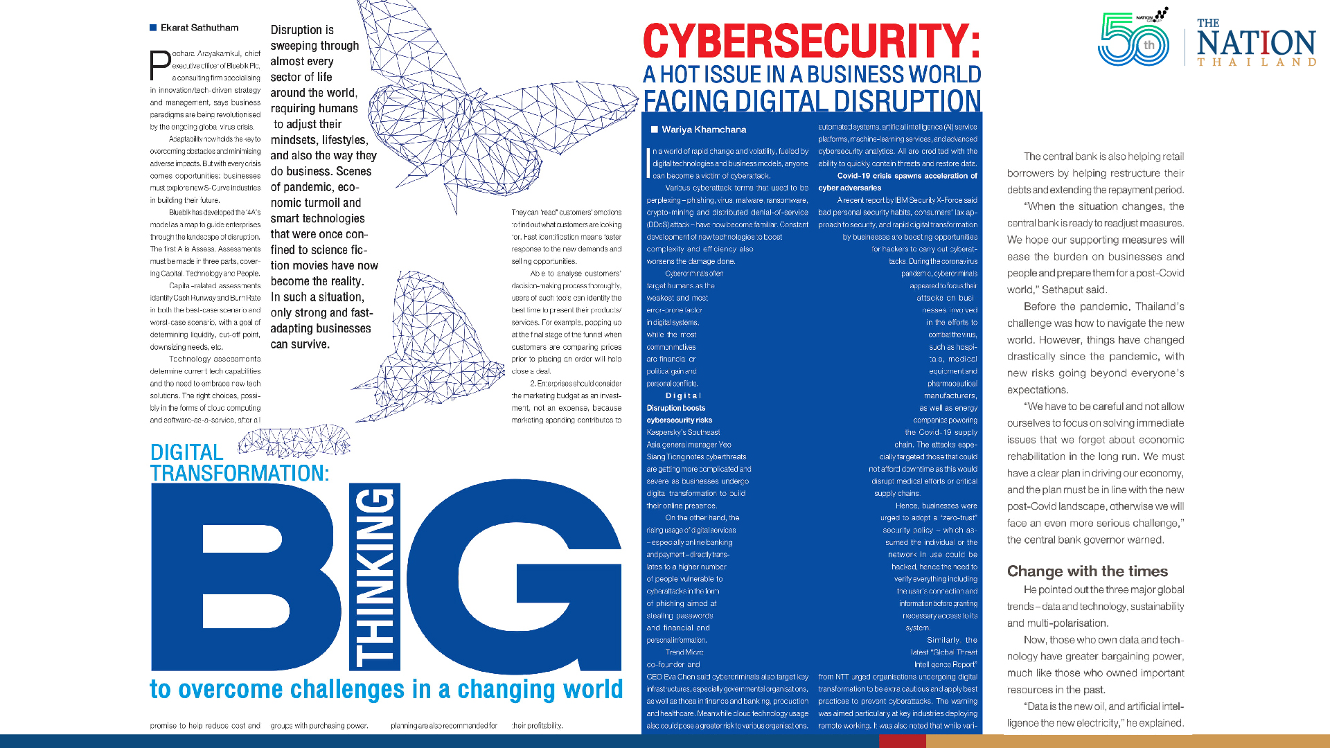 Digital transformation : Thinking big to overcome challenges in a ...