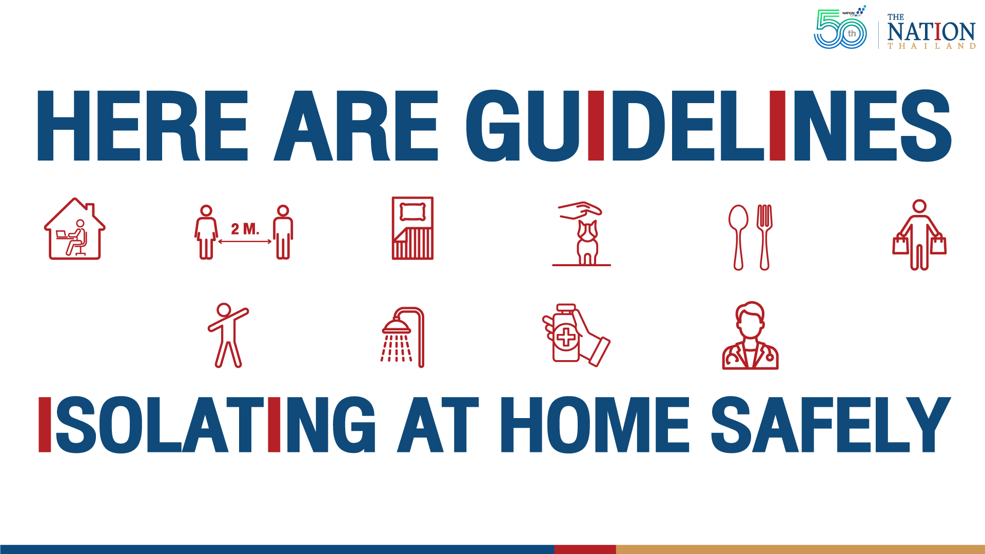 DDC offers simple guidelines for isolating at home