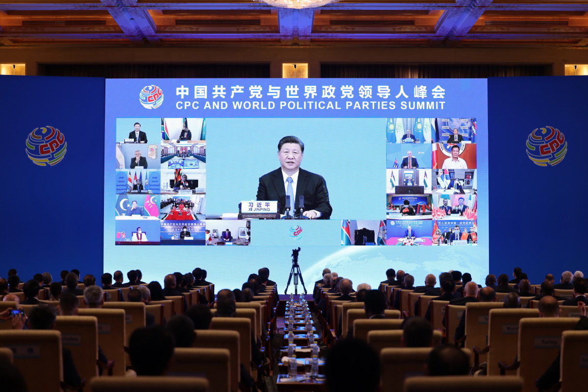 Xi: CPC pursues growth for China, world