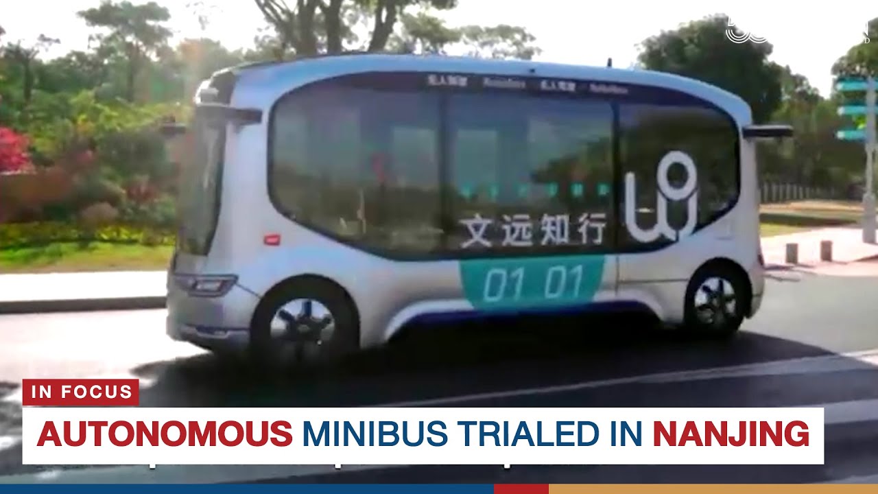 Autonomous minibus trialed in Nanjing