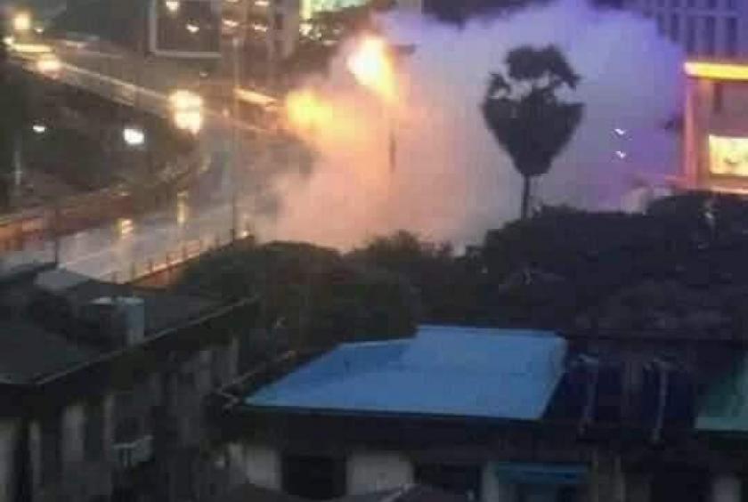 Several places of Yangon rocked by explosions