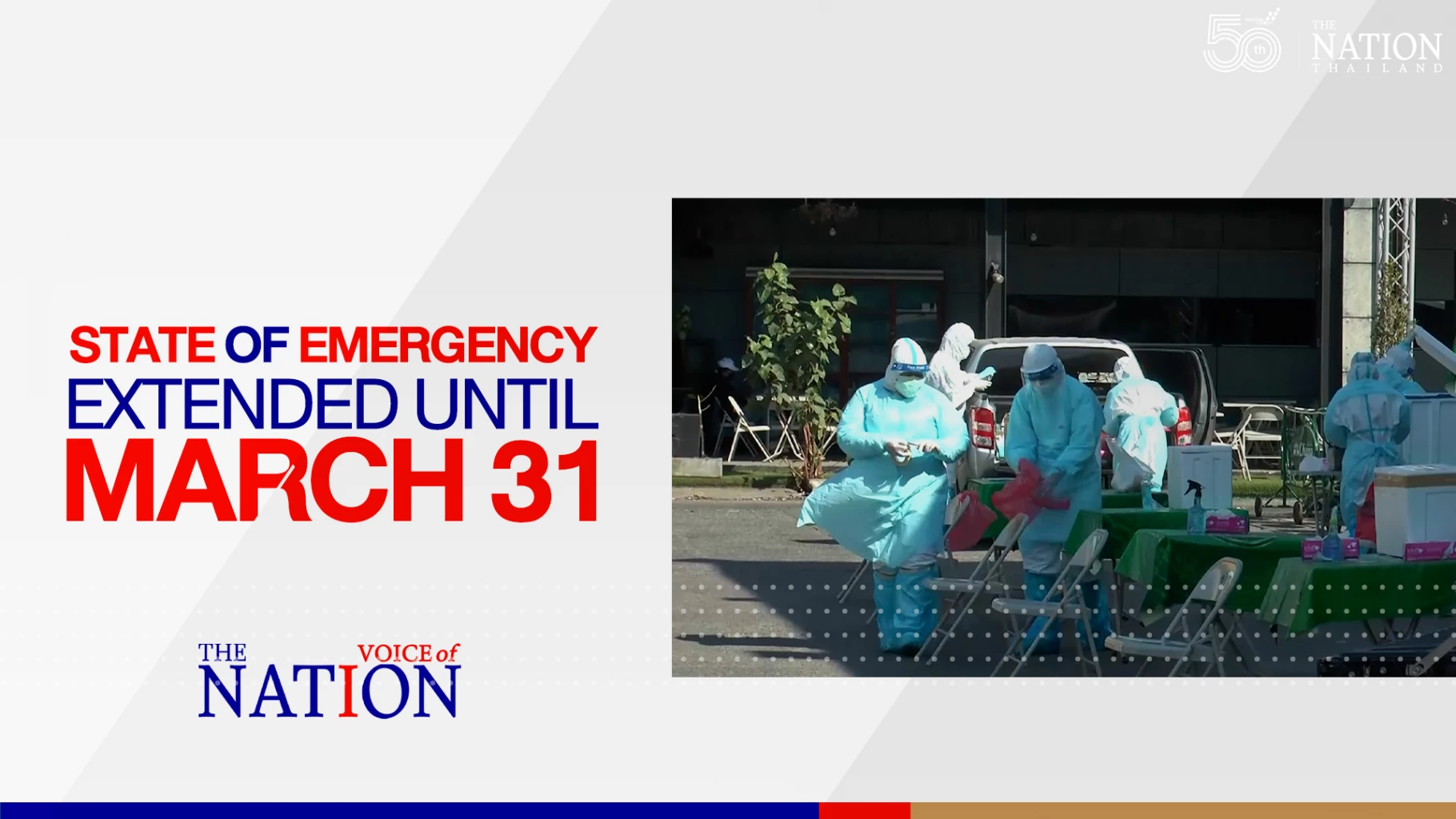 State of emergency extended until March 31 | Voice of The Nation