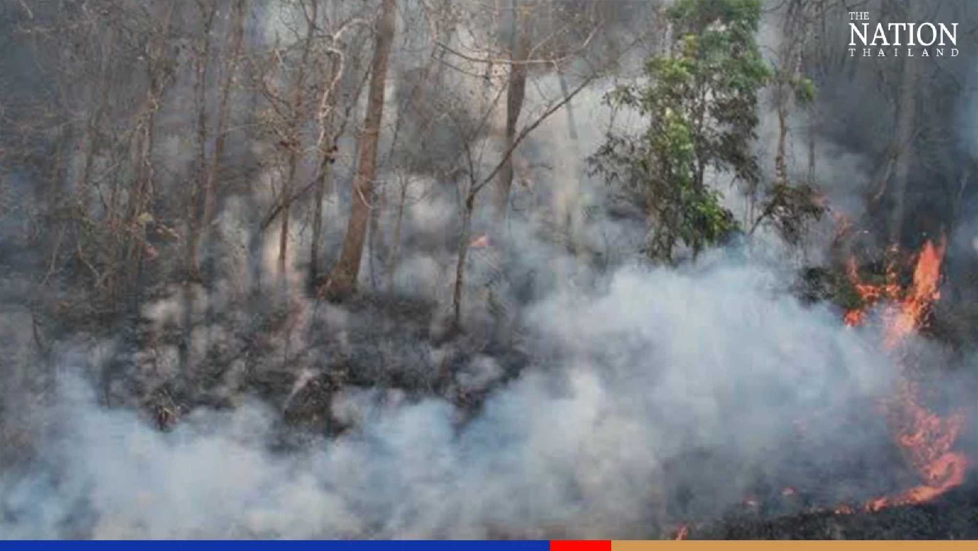 Fumes from forest fires blanket Mae Hong Son in dangerous, blinding haze