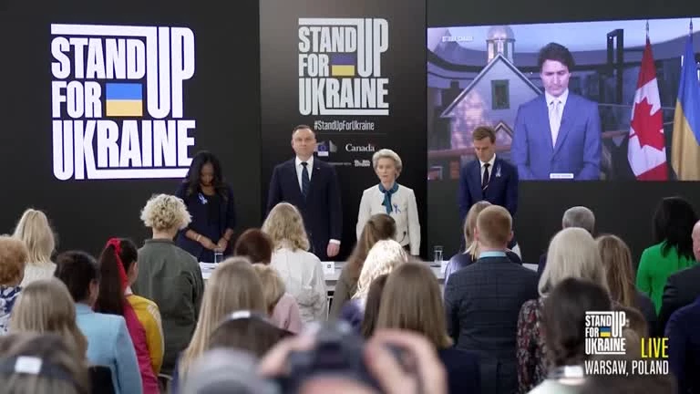 Global donors pledge 9.1 billion euros to support Ukrainian refugees