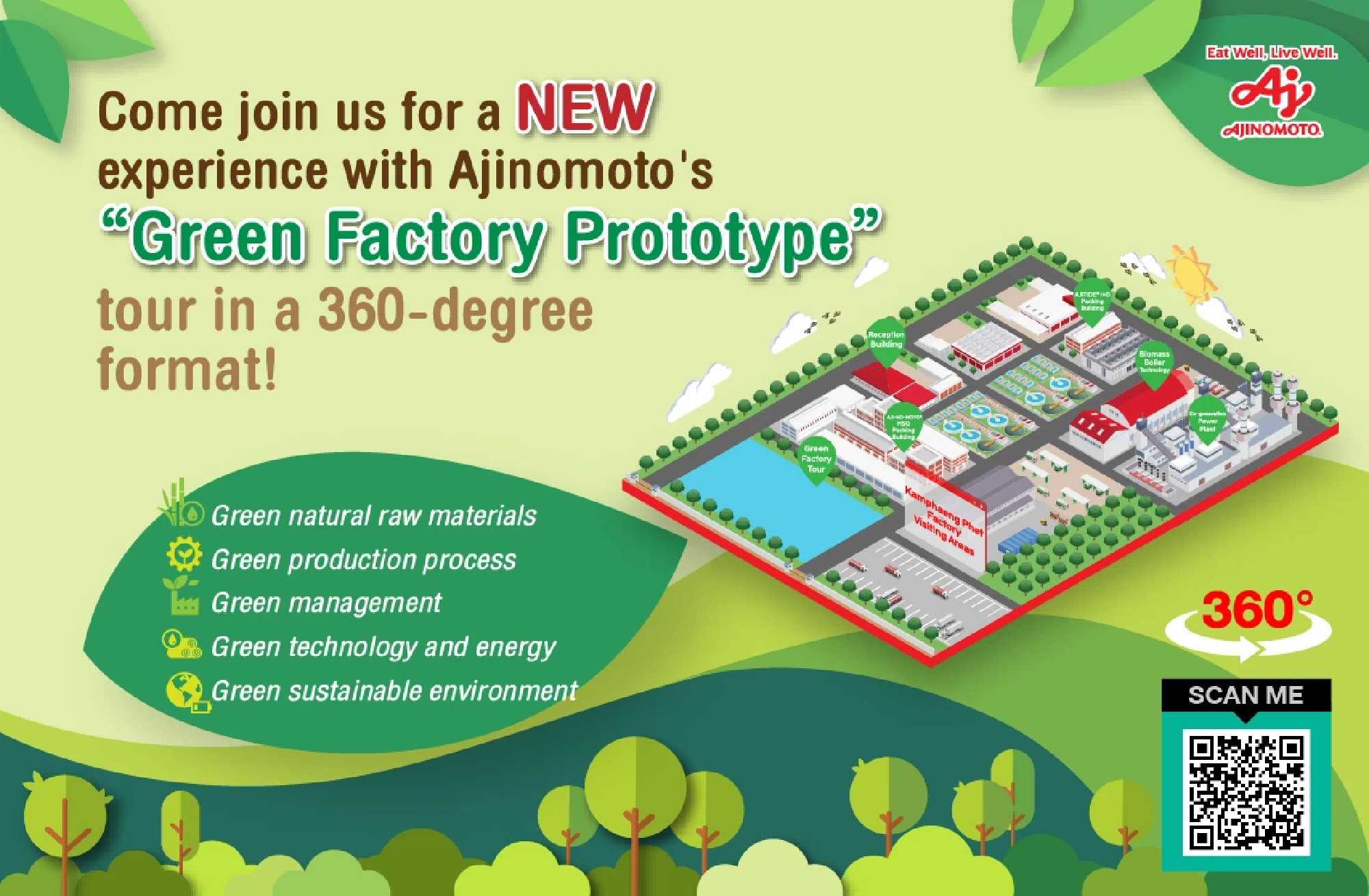 Ajinomoto invites everyone to visit the "Green Factory Model for ...