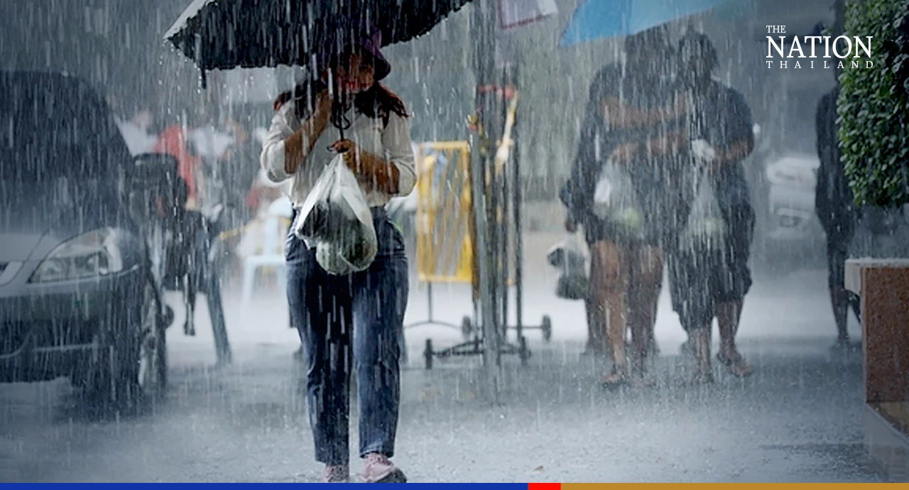 Heavy rain forecast for most of Thailand all this week