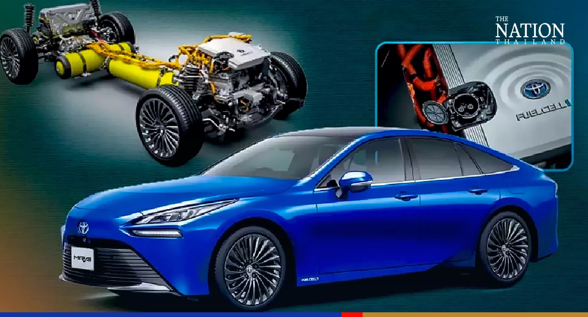 Toyota’s hydrogen-powered Mirai II set for test run in Pattaya, Rayong