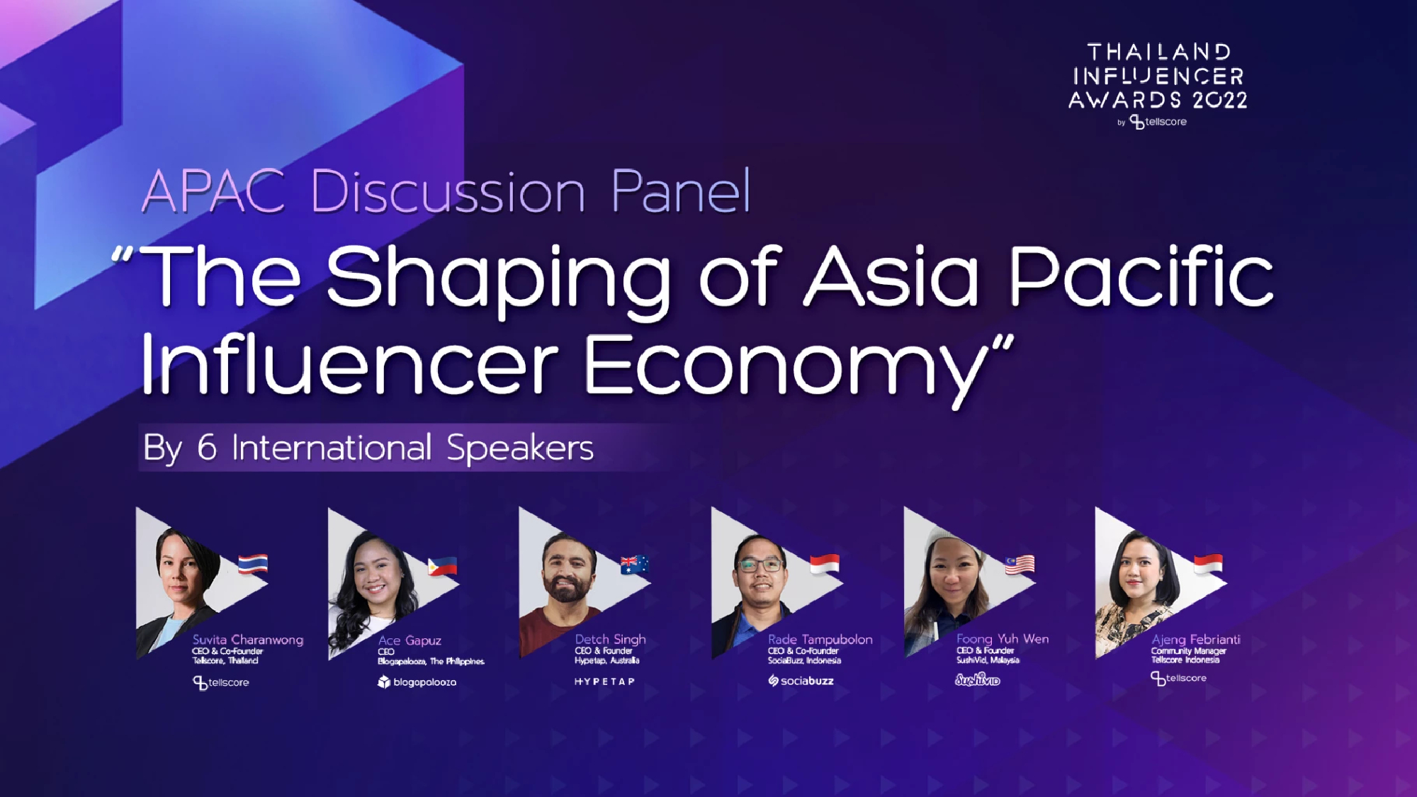 The Shaping of SEA and APAC Influencer Economy