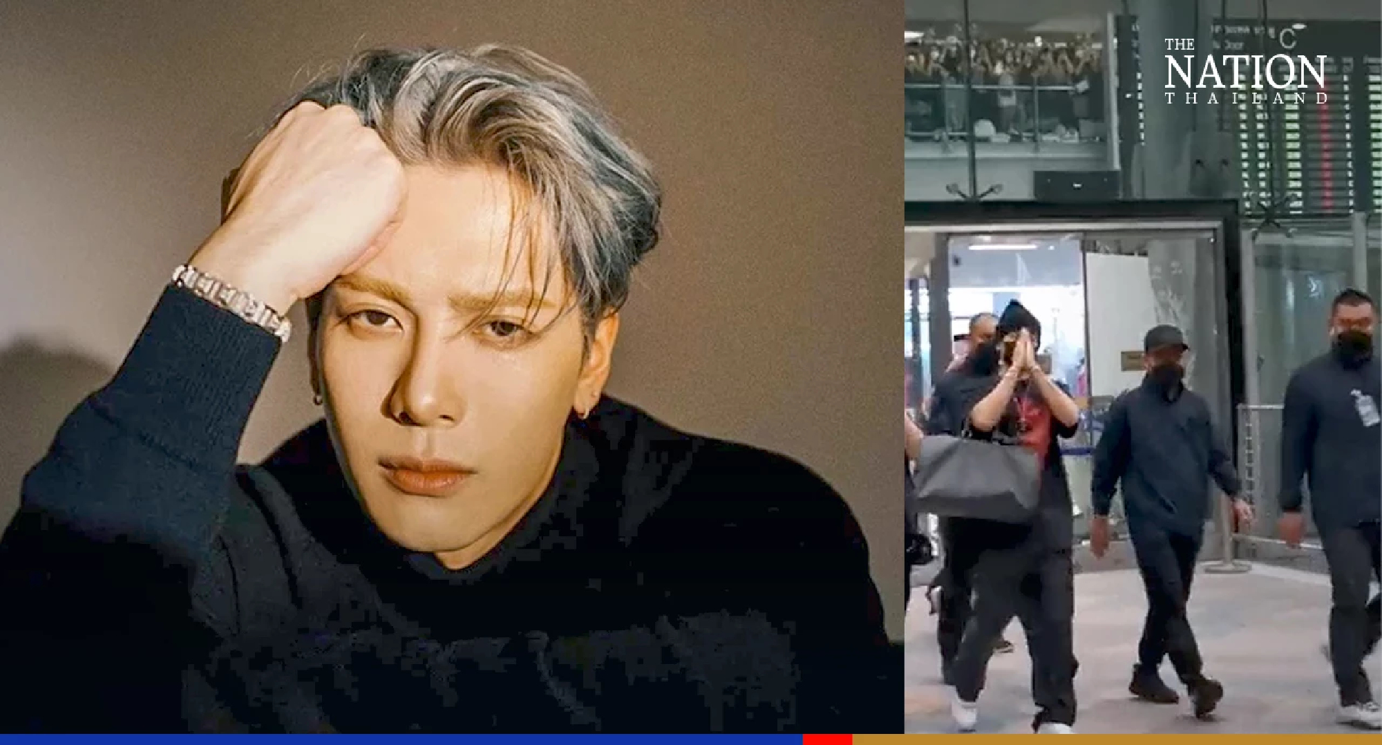 Rapper Wang performing in Bangkok today as part of his world tour