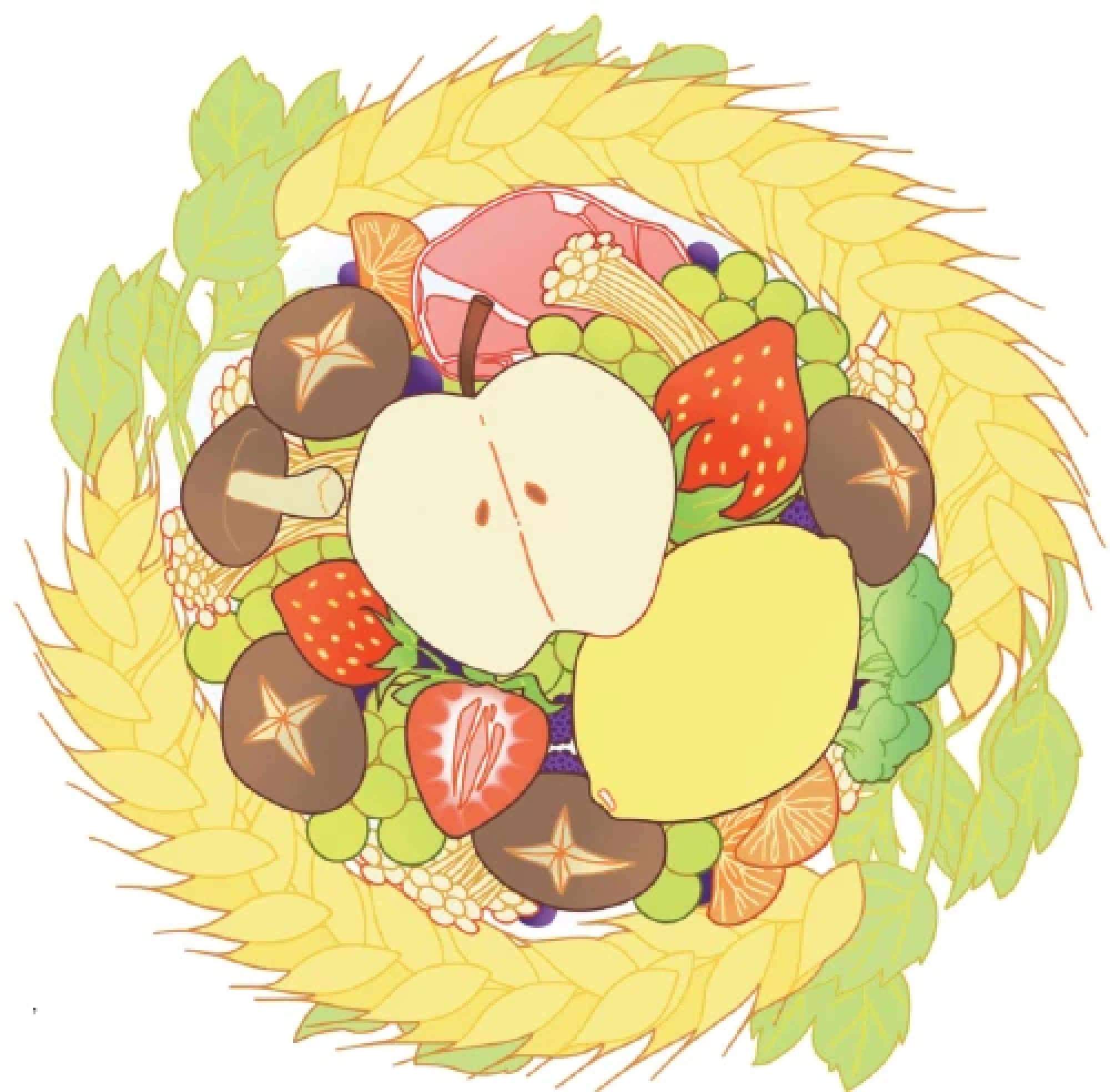 Eat healthy food in moderation to help stay fit