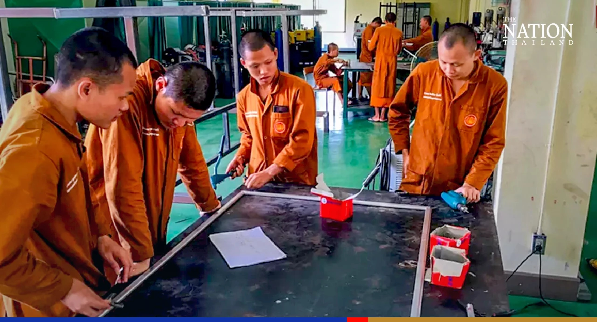Buddhist monks, novices can pick up vocational skills in Ayutthaya