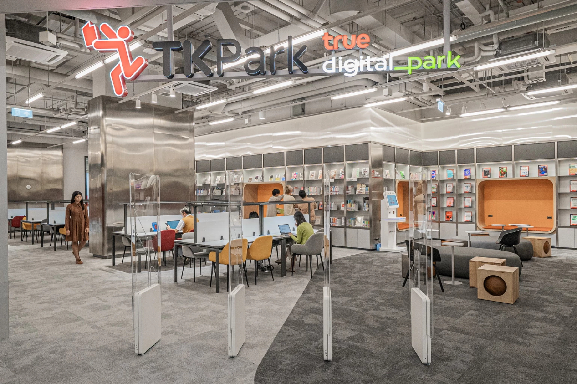 TK Park opens “TK Park True Digital Park” a new library branch in the city
