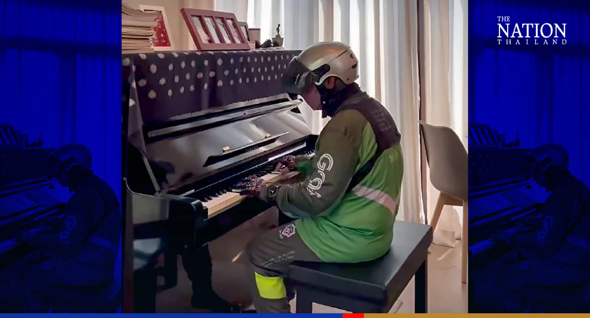 Grab Food deliveryman’s hidden talents delight diners at Khon Kaen bakery