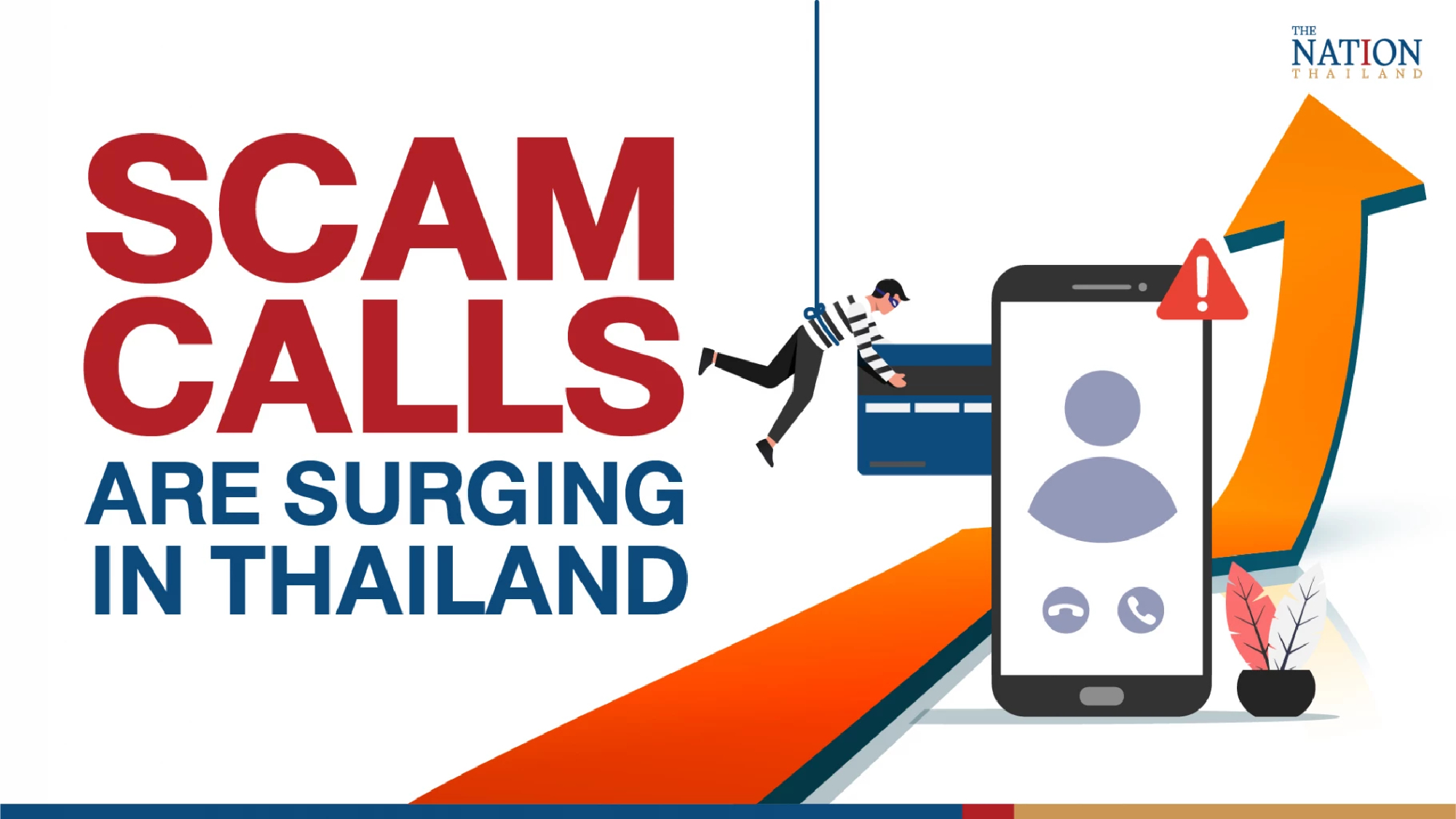 Alarming increase in scam calls found in Thailand