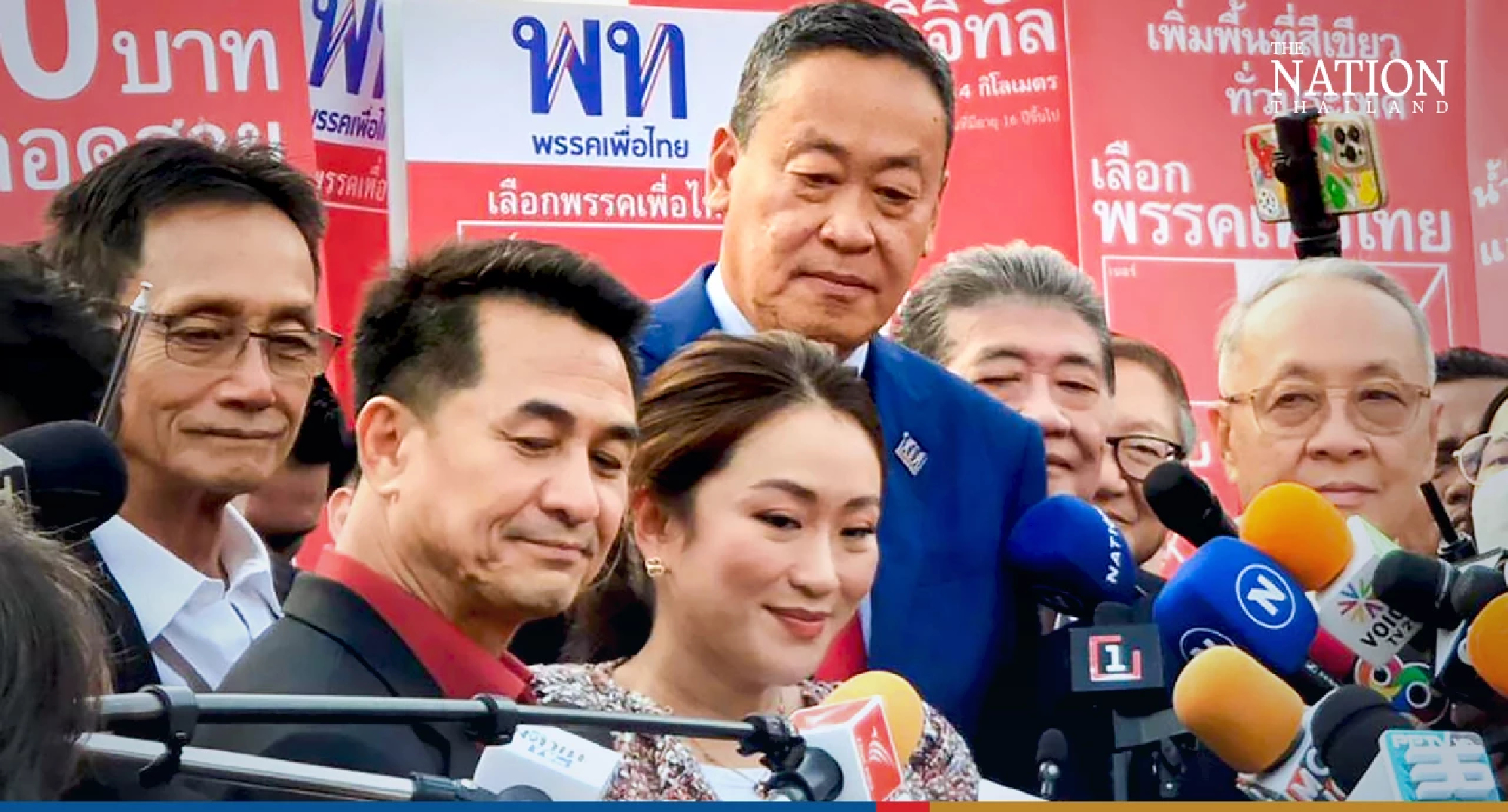 Pheu Thai targets over half of 100 party-list MP seats for landslide win