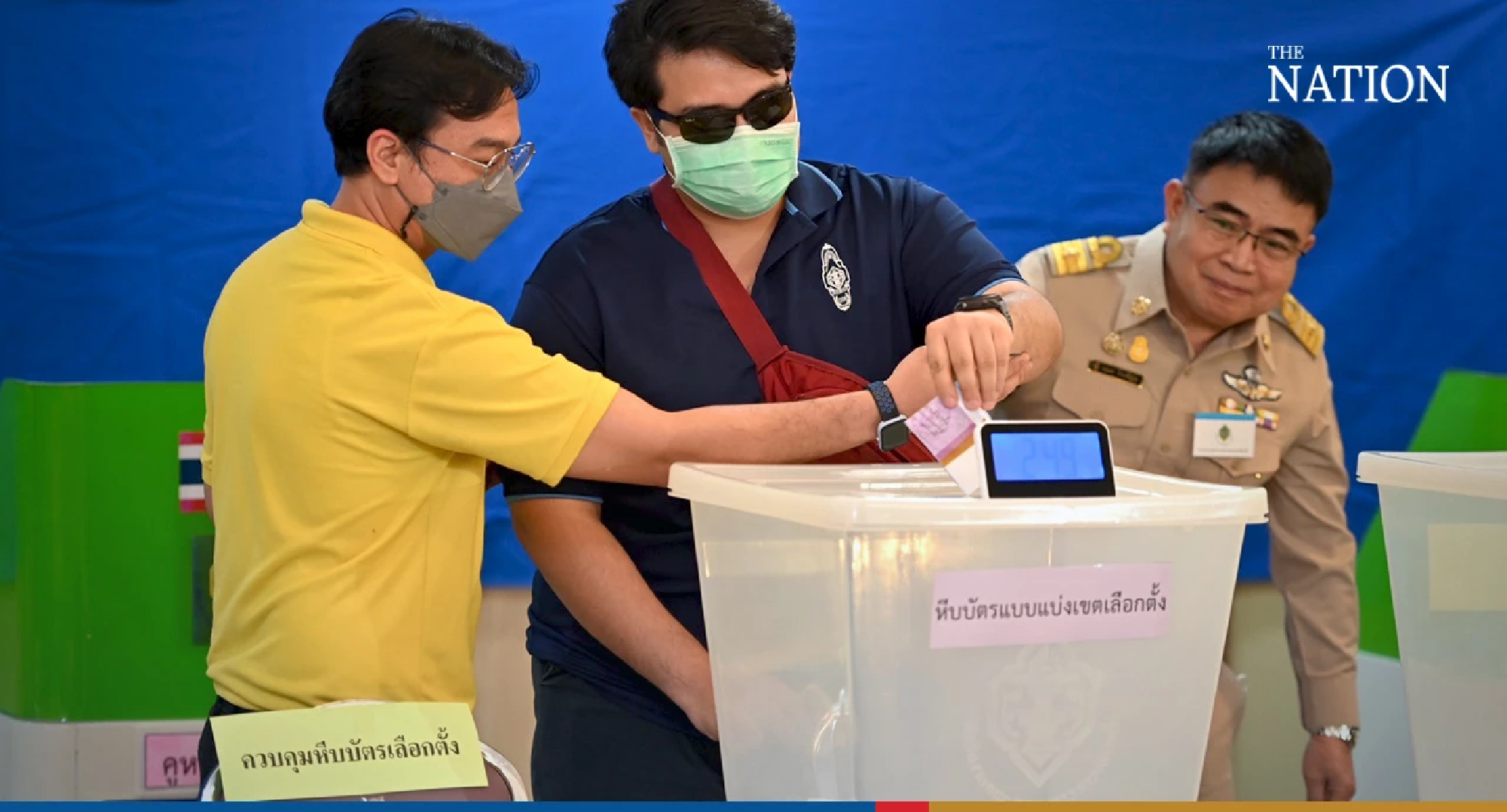 EC shows off model polling station