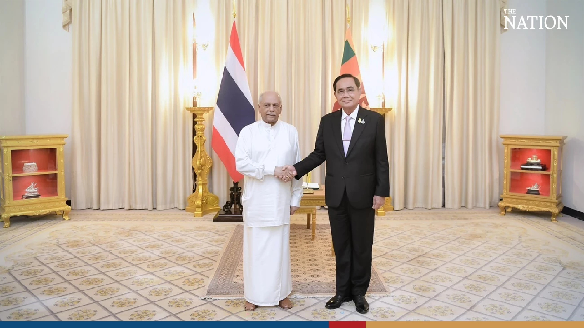 Thailand ready to offer help, Prayut tells Sri Lankan PM