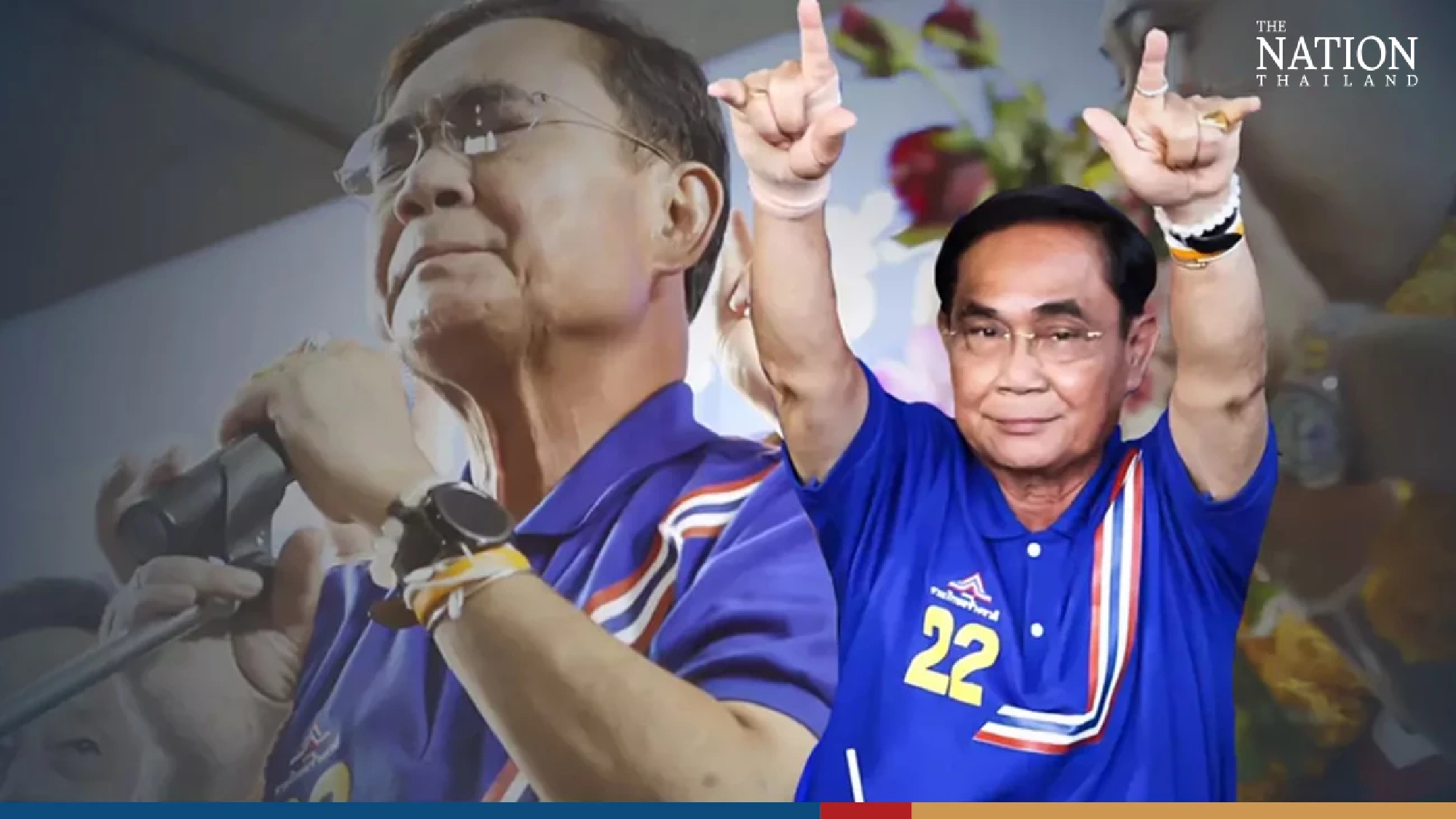 General Prayut backs democratic process, hopes for peace and development