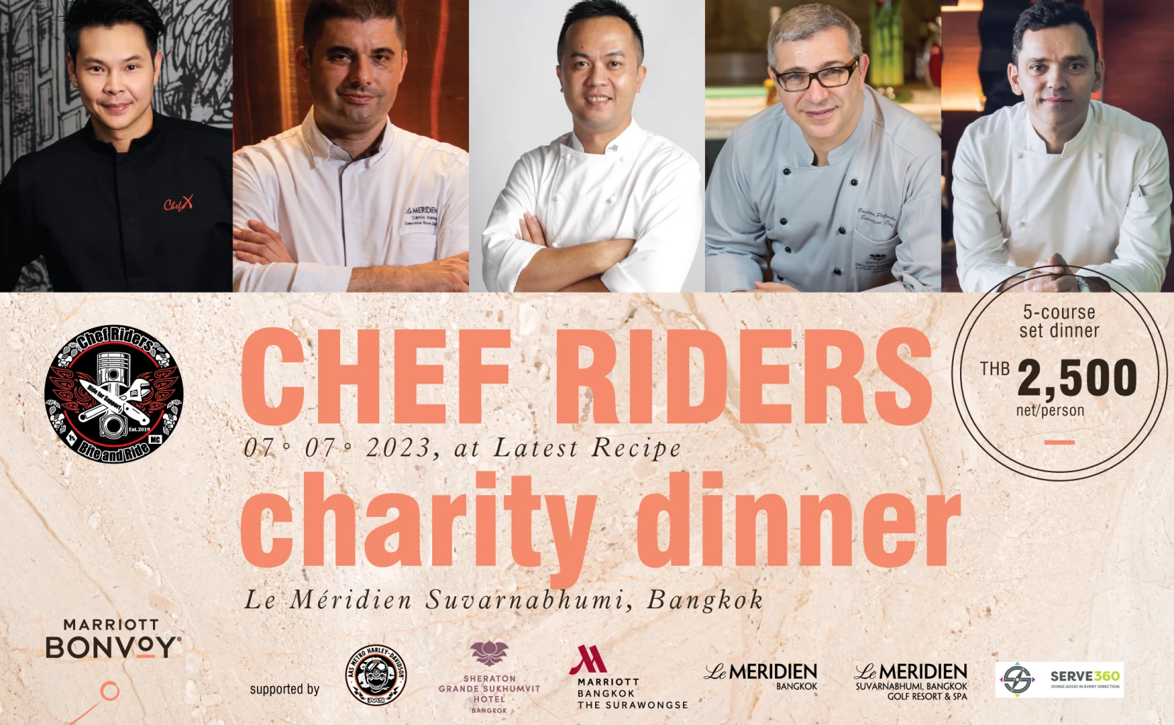 The Chef Riders Charity Dinner at Latest Recipe, Le Méridien ...