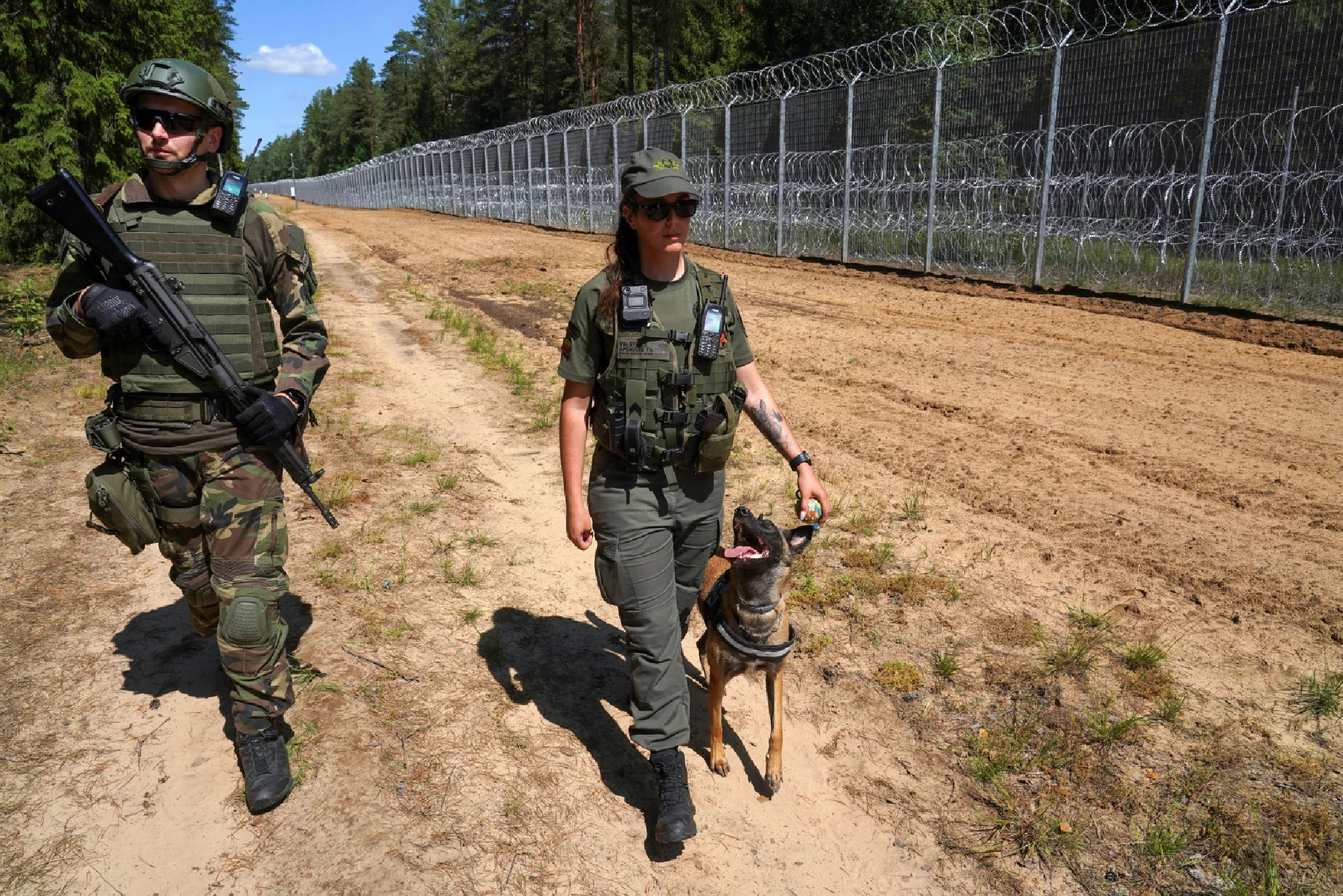 Nato flexes muscle to protect Vilnius summit near Russia, Belarus