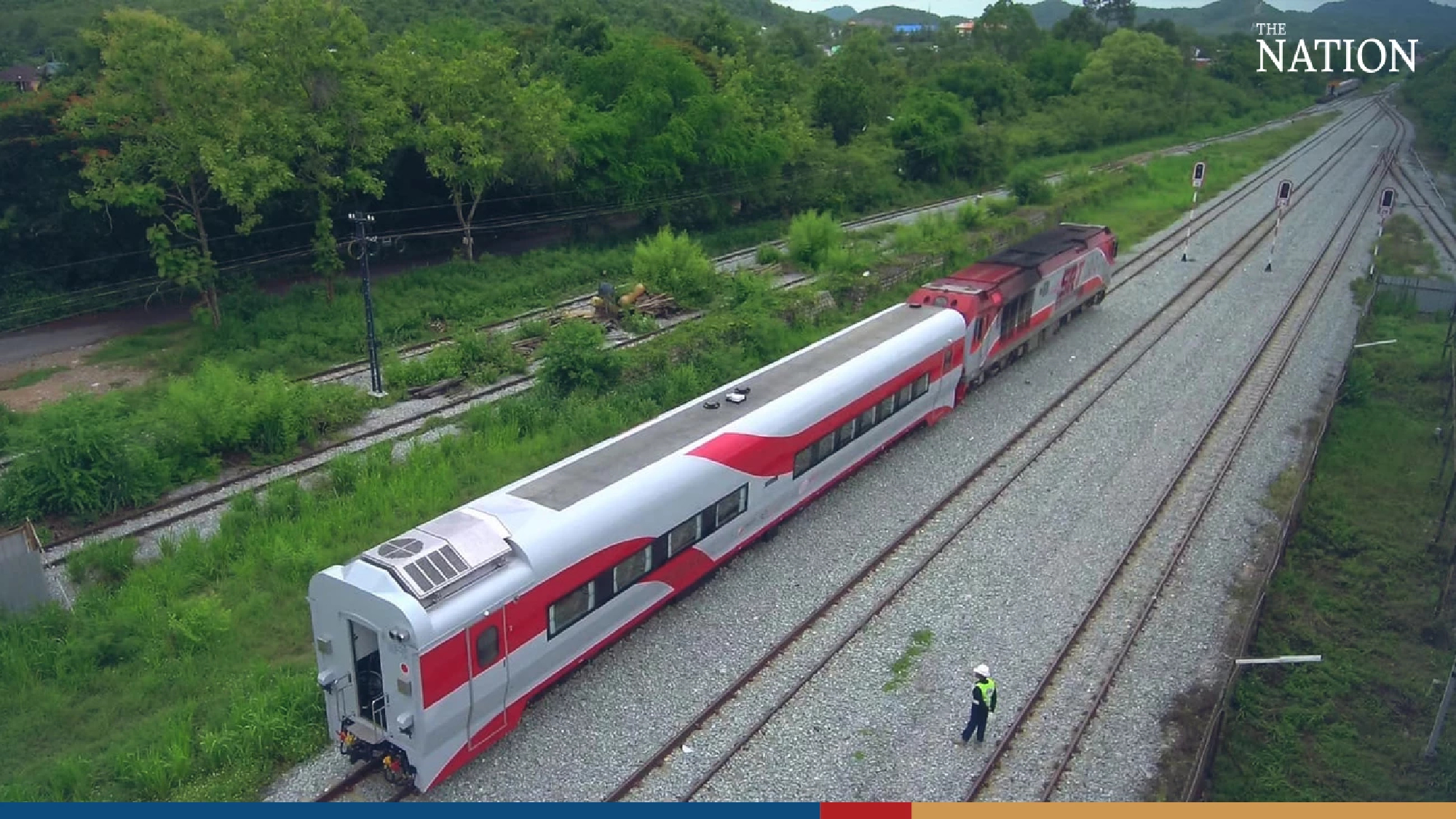 Thai-built prototype of super-luxury train debuts