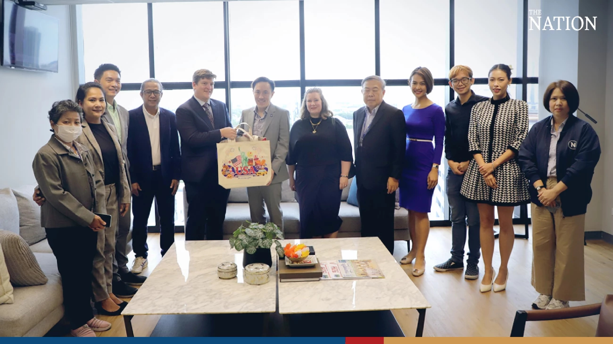 New US Embassy spokesman visits Nation Group, meets CEO, editorial staff