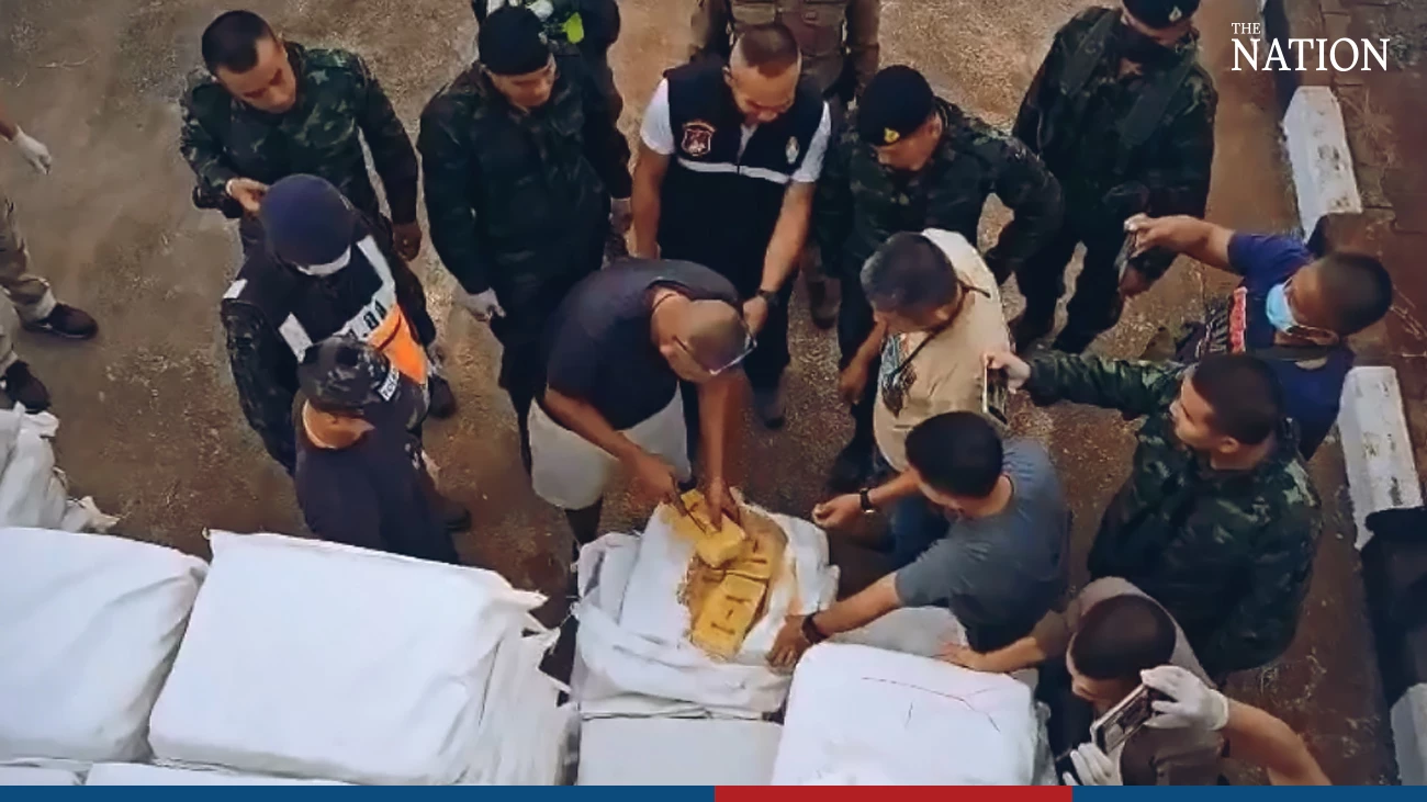 Thai officials seize THB1.5bn worth of meth pills in record bust on ... Thai officials seize THB1.5bn worth of meth pills in record bust on ...