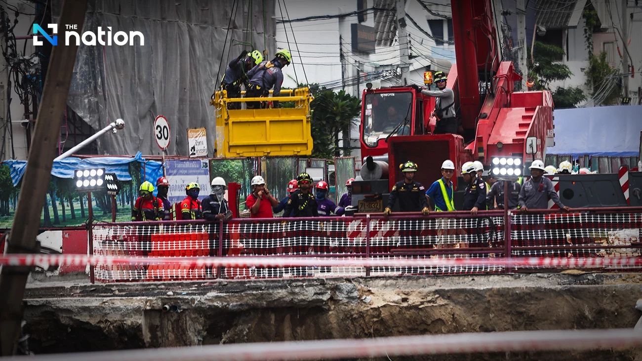 Bangkok declares Samsen Road area disaster zone after massive sinkhole