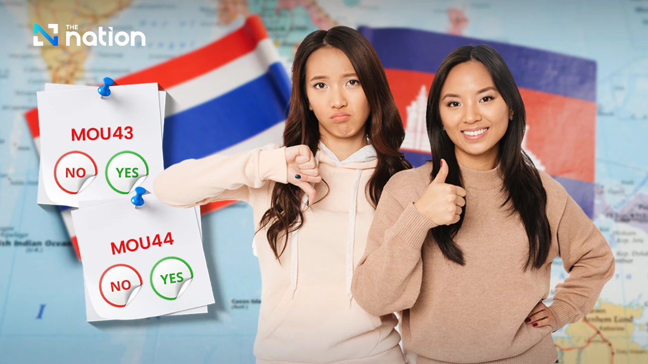 Most Thais back ending MOU 43-44 despite limited understanding