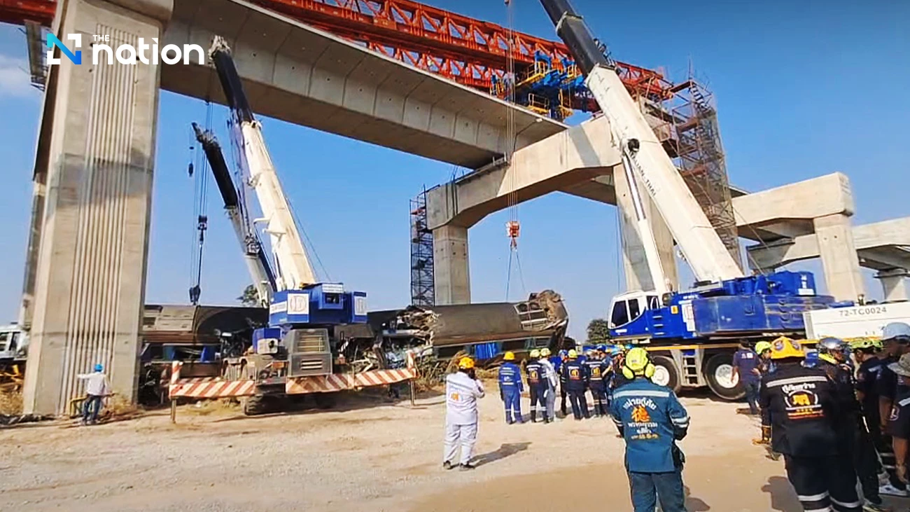 SRT suspends Thai-Chinese high-speed rail construction due to crane ...